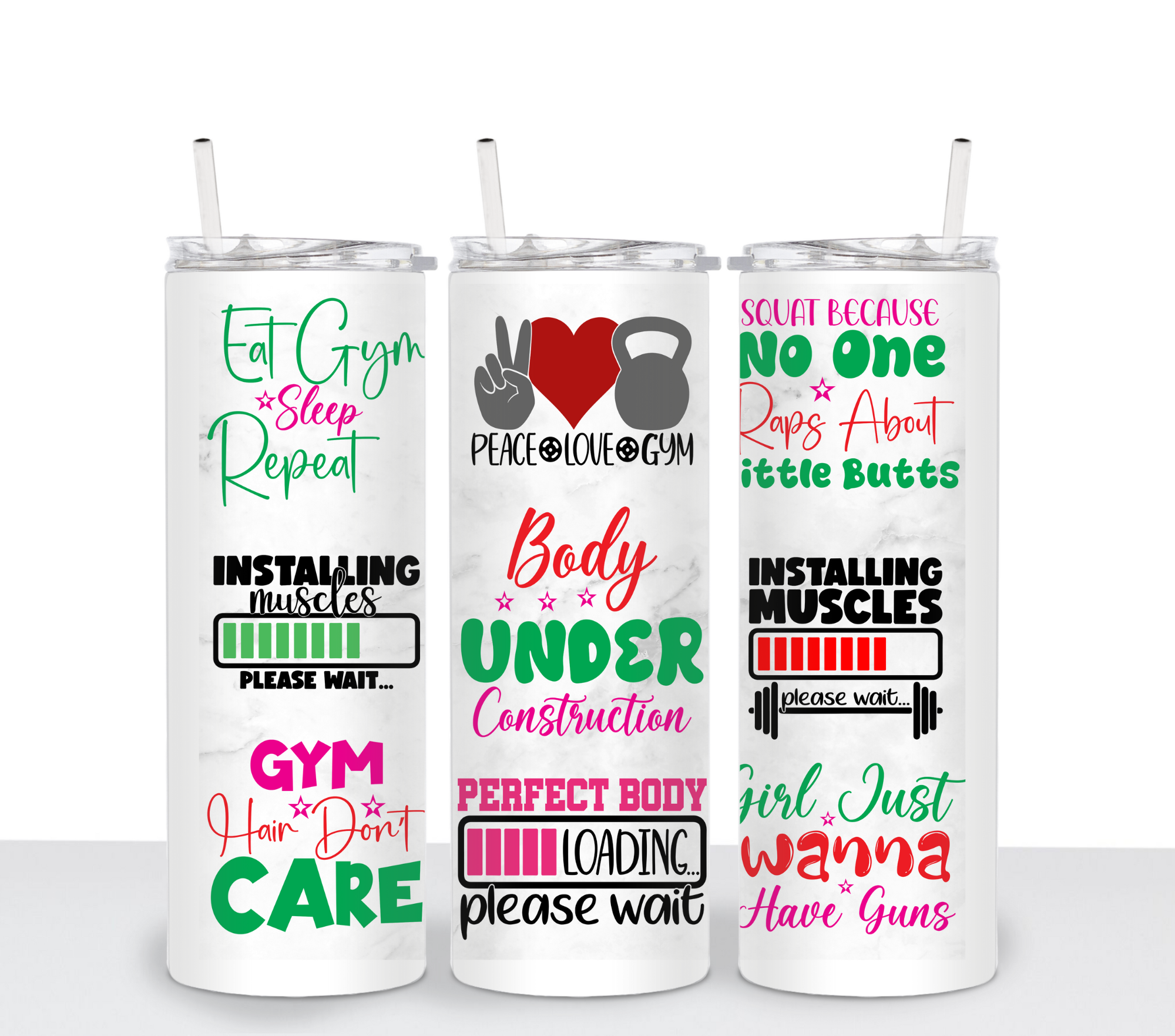 Body Under Construction Sublimation Tumbler Transfer – TT's Tumblers ...